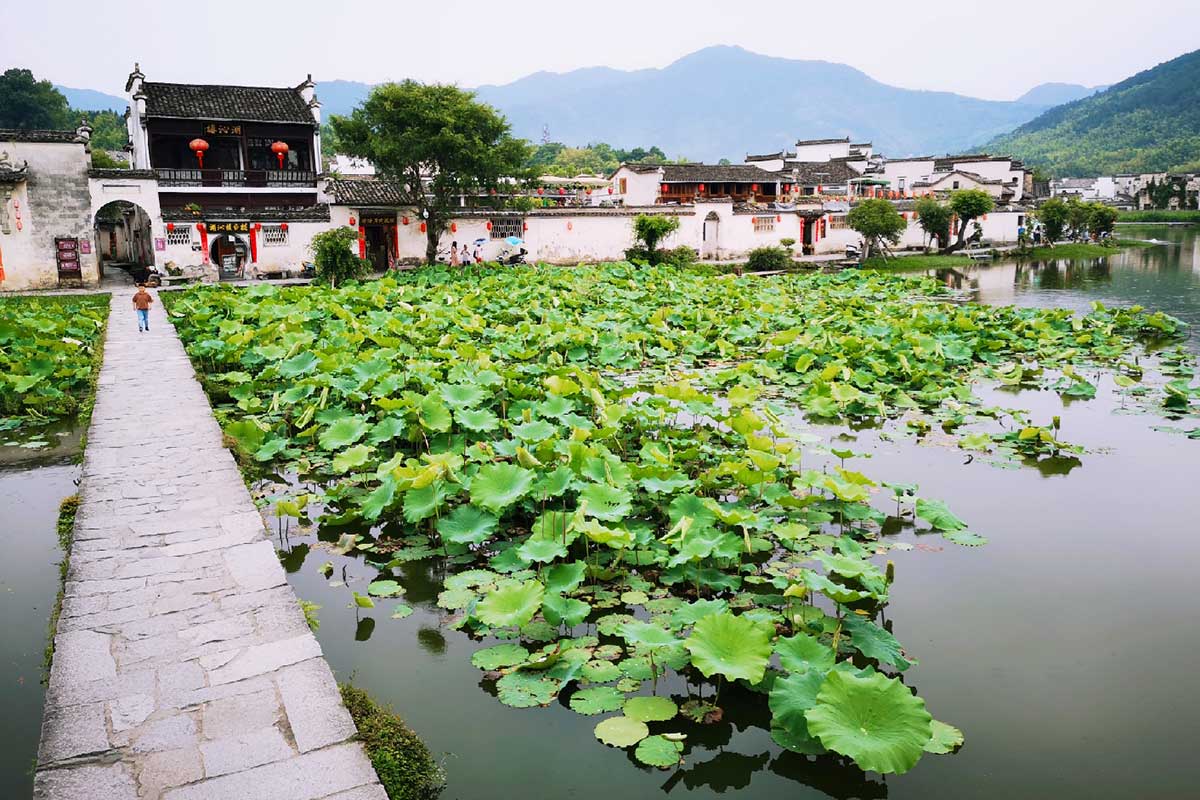 Village de Hongcun - province de l'Anhui en Chine - China Roads